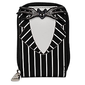 Disney Nightmare Before Christmas Jack Skellington Suit Accordian Wallet
