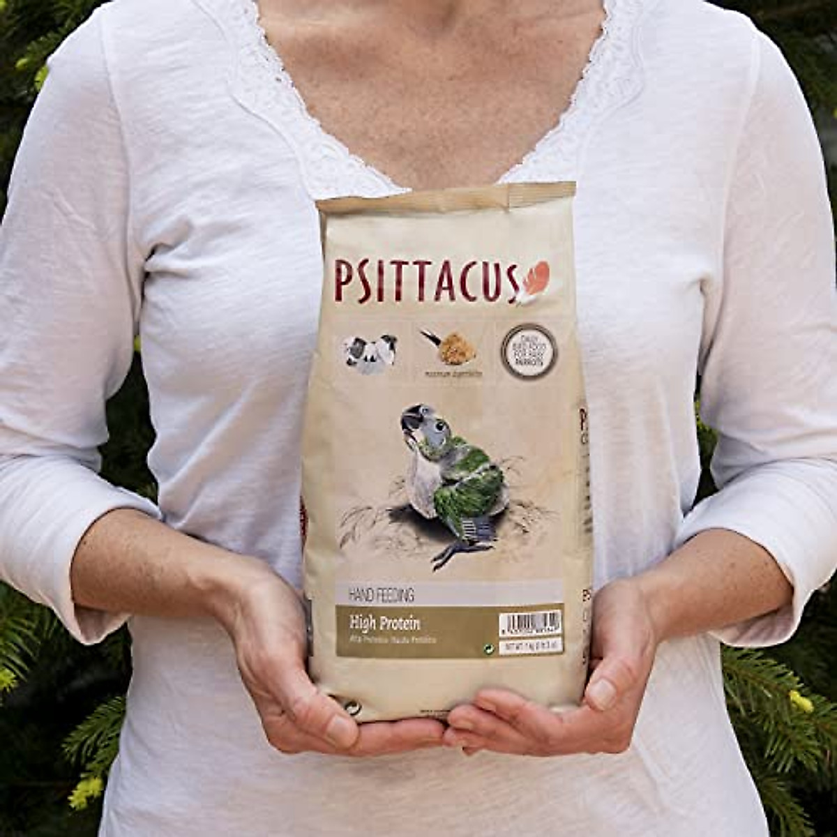 Psittacus High Protein Hand-Feeding Formula 2.2 lb | Diet for Baby Amazons, Cockatoos and Ringneck Parakeets | Premium Food for Birds, 100% no-GMO