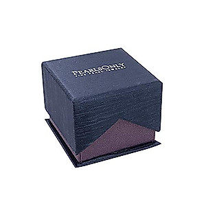 Zana Black 9-10mm AAA Quality Tahitian 925 Sterling Silver Cultured Pearl Ring For Women - Size-7