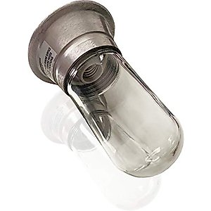 Restaurant Canopy Hood Light Fixture with Thermal and Shock Resistant Globe