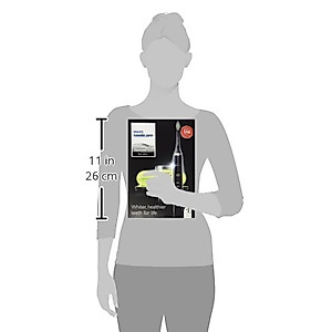 Philips Sonicare DiamondClean Sonic Electric Rechargeable Toothbrush, Black, HX9352/04