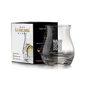 GLENCAIRN BALVENIE CASTLE BRANDED CANADIAN WHISKY GLASS IN GIFT CARTON