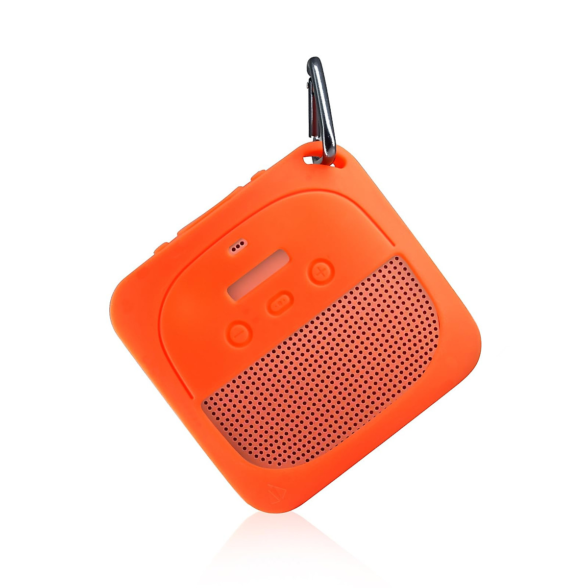 XBERSTAR Silicone Cover Sleeve for Bose SoundLink Micro Speaker Soft Silicone Protective Cover Case (Orange)