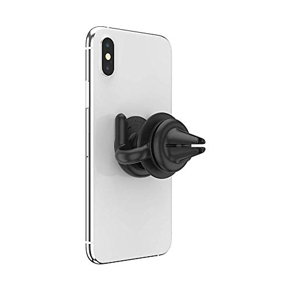 PopSockets: PopMount 2 Non-Adhesive Car Vent Mount Handsfree Support for Smartphones and Tablets - Black
