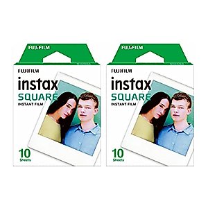 Fujifilm Instax Square Film US Twin Pack (2 boxes)
