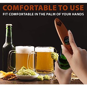 Magnetic Bottle Opener, Designed to Automatically Catch a Bottle Cap