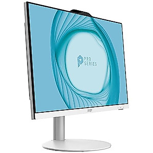 MSI PRO AP242 AIO Desktop, 23.8" FHD IPS-Grade LED, Intel Core i7-12700, 16GB Memory, 500GB SSD, WiFi 6, BT 5.1, White, Windows 11 Home (12M-057US)