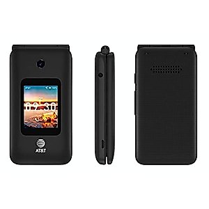 SIMBROS AT&T CINGULAR FLIP 4 SMARTFLIP IV U102AA 4G Phone for AT&T ONLY Complete with At&t Sim Card sim Key