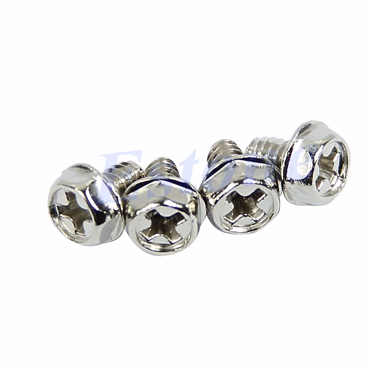 Screw 100pcs Toothed Hex 6/32 Computer PC Case Hard Drive Motherboard Mounting Screws