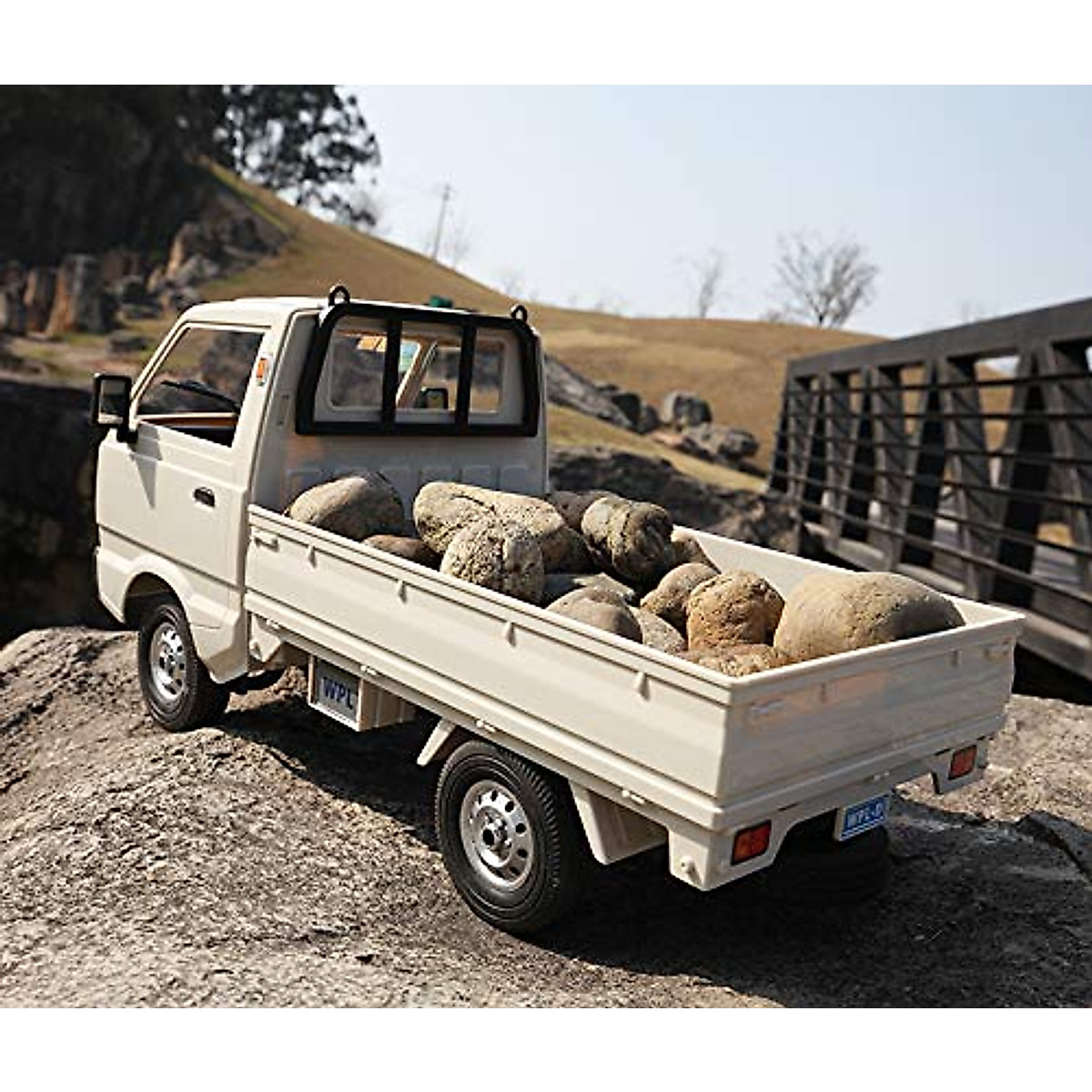 ARRIS WPL D12 1/10 RWD 2.4G Off Road RC Car Drift Climbing Truck Crawler with Brushed 260 Motor 1:10 Simulation RC Vehicles