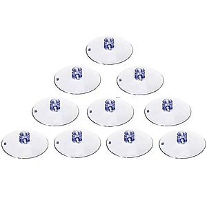 10pcs Strong Suction Cup Transparent Suction Cup Wall Hooks Hanger for Kitchen Bathroom Window Sucker Wall Hangers Fashion