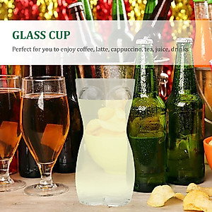 Yardwe 1pc Human Beer Mug Outdoor Wine Glasses Outdoor Decor Coffee Mug Transparent Glass Party Beer Cups Crystal Drinking Glasses Crystal Decor Flutes Body Woman Drinking Cup re-usable