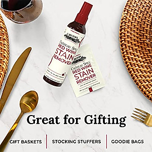 Chateau Spill Red Wine Stain Remover for Clothes - 4oz Stain Remover Spray for Stains on Tablecloth, Carpet, Upholstery and Laundry from the makers of Miss Mouth's Messy Eater Stain Treater