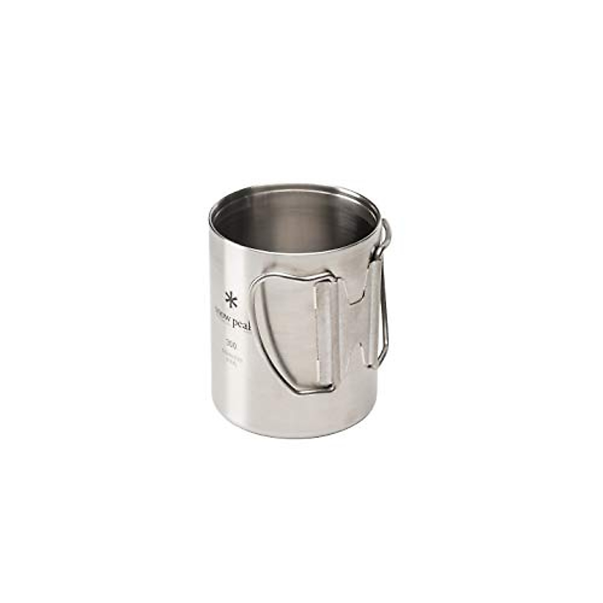 Snow Peak Unisex's MG-213 Stainless Steel Vacuum Double Wall 300 Mug, Silver, 300ml
