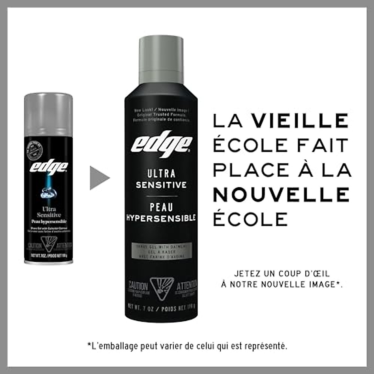 Edge Ultra Sensitive Skin Unscented Shaving Gel, 198g