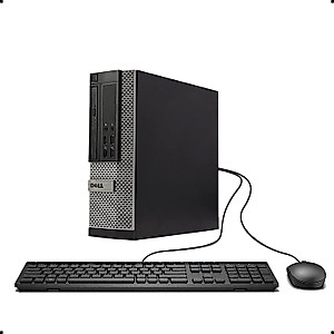 Dell OptiPlex 990 SFF Computer Desktop PC, Intel Core i7 3.40GHZ Processor, 16GB Ram, 128GB M.2 SSD 2TB Hard Drive, Wi-Fi & Bluetooth, Keyboard and Mouse, Windows 10 Pro (Renewed)