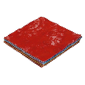 Soimoi Batik Print Precut 5-inch Cotton Fabric Quilting Squares Charm Pack DIY Patchwork Sewing Craft