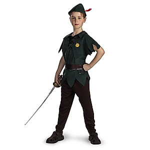 Disney Peter Pan Boys' Costume, One Color, 4-6