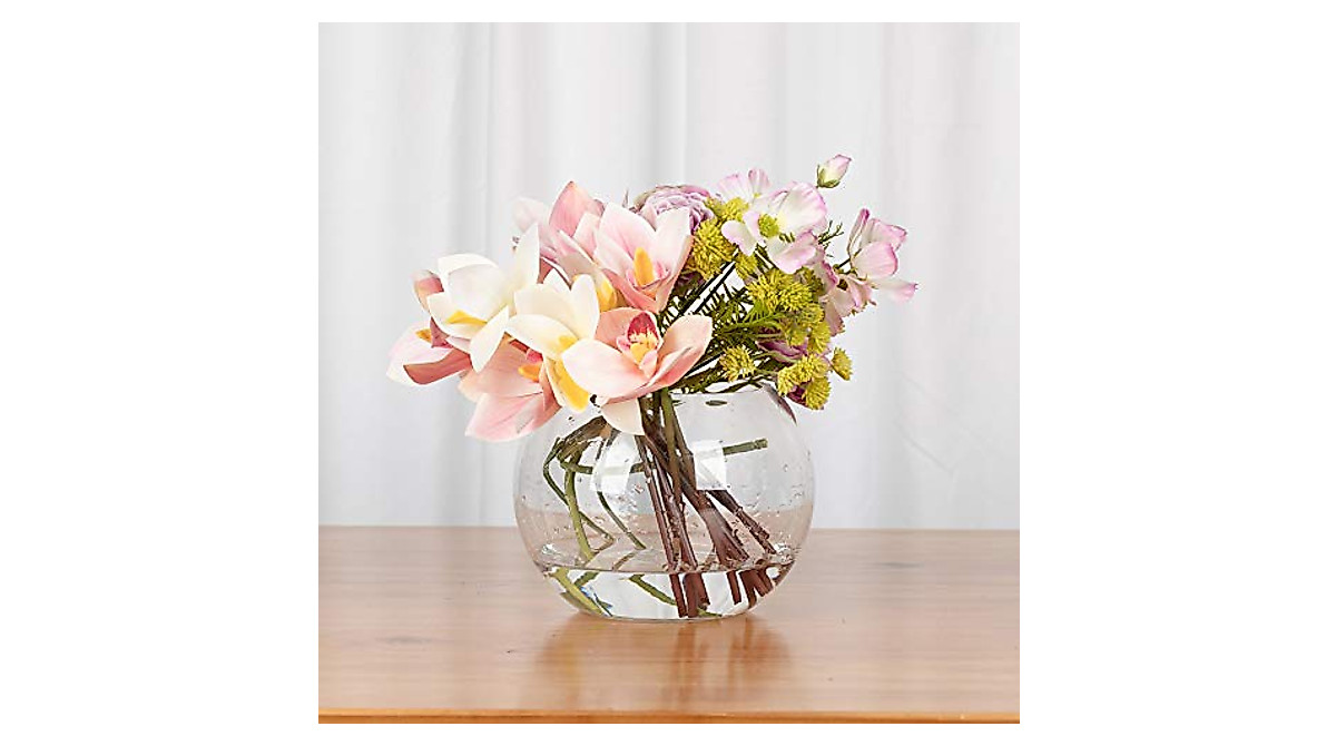 Stylish WGV Bowl Glass Vase for Home Decor