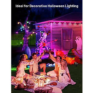 MCDYLUK LED MR16 Blue Light Bulb 4W, 20W 35W 50W Halogen Equivalent, 12V Low Voltage GU5.3 Bi-Pin Led Blue Bulbs for Halloween Outdoor Landscape Yard Garden Tree Pool Holiday Lighting, 38 Deg, 6 Pack