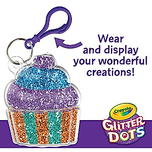 Crayola Glitter Dots Sparkle Charms, Kids Jewelry Crafts, Gift for Girls & Boys, Ages 5, 6, 7, 8