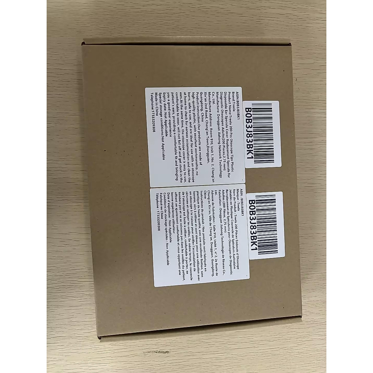 Treela 200 Pcs Otoscope Tips Plastic Disposable Ear Specula Cover Replacement Specula for Diagnostic Otoscopes Adults(200 Pieces,2.75 mm)