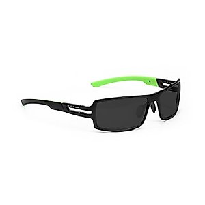GUNNAR - Gaming Glasses - Blocks 90% Blue Light - RPG Razer Edition, Onyx, Sun Tint