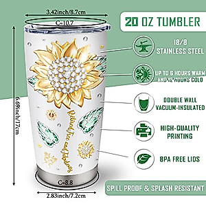 Biomlon Retirement Gifts Tumbler 20oz, Retirement Gifts for Women 2023 Mug, Retirement Party Decorations, Retired Gifts For Women Cup, Happy Retirement Decorations, Best Retirement Gifts Ideas