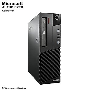 lenovo ThinkCentre M93P Small Form Business High Performance Desktop Computer PC - Intel Core I5-4570 3.2G,8G RAM DDR3,240G SSD,DVD-ROM,WIFI, Windows 10 Professional) (Renewed)