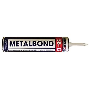 Surebond SB-12 Metal Bond Sealant, 10.3 oz, Gray