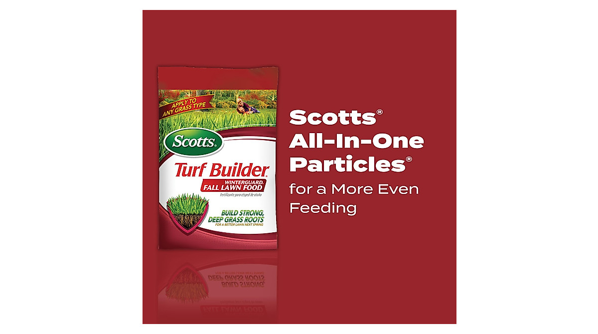 Scotts Turf Builder WinterGuard Fall Lawn Fertilizer for All Grass ...