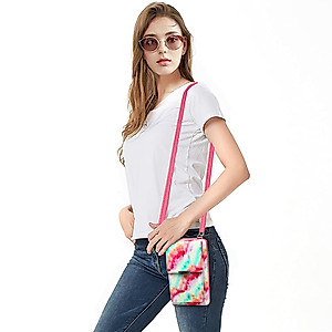 OIDERY Small Crossbody Phone Bags Cellphone Wallet Purse for Women with Credit Card Slots