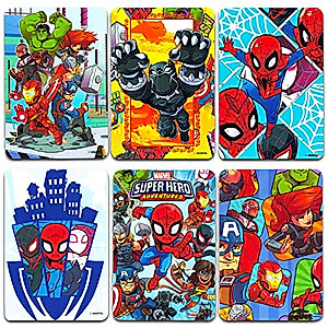 Marvel Super Hero Adventures Patient Stickers for Boys Girls ~ 100 Pcs Individual Pre-Cut Avengers Kids Reward Stickers Medical | Bulk Doctor Office Stickers