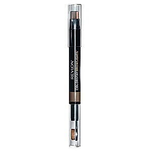 Revlon Colorstay Browlights Pencil, Eyebrow Pencil & Brow Highlighter, Medium Brown, 0.038