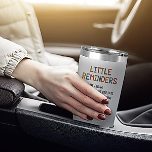 Palorix Gifts for Women - 20 oz Stainless Steel Insulated Coffee Tumbler with Lid - Christmas Birthday Retirement Inspirational Encouragement Motivation Gifts for Women Friends Coworkers