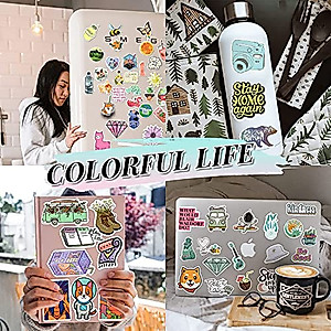 LIFEBE 500pcs Stickers Pack for Water Bottles, Waterproof Cute Vsco Laptop Stickers for Teens, Aesthetic Vinyl Decals for Kids, Bulk Stickers for Adults