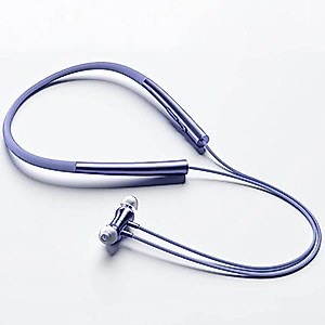 Sports Wireless High-Power Bluetooth Earphones - Double Ear Neck Hoop Ear Neck-Mounted Earphones - Neckband Headset with Built-in Noise Cancelling Microphone - Hi-Fi Stereo Gaming