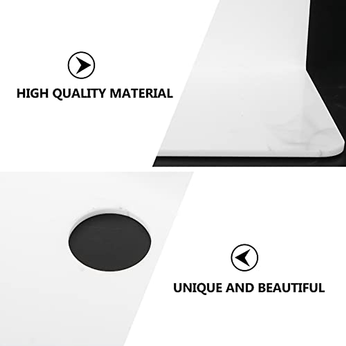 jojofuny Acrylic Floating Shelves, Wall Shelf Speaker Stand, Hanging Shelves for Bedroom, Wall Mounted Display Shelf Bookshelf Storage Shelves