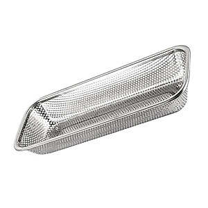 Cabilock Dishwasher Silverware Cutlery Basket Stainless Steel Flatware Drying Rack Countertop Utensil Holder Caddy Silver B