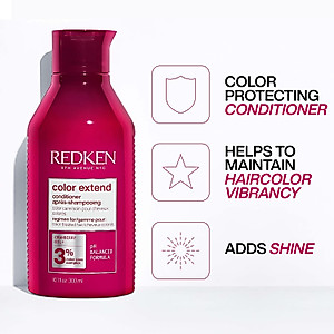 Redken Color Extend Conditioner, Detangles & Smooths Hair While Protecting Color From Fading , 33.8 Fl Oz