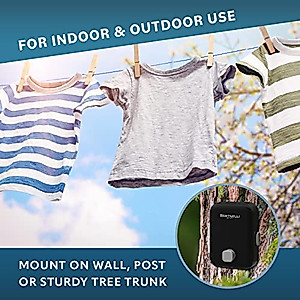Bartnelli Premium Retractable Clothesline | Heavy Duty Retracting Rope Line for Clothes or Laundry, Perfect for Indoor or Outdoor Use and Travel or Camping Can Hold Upto 50 Pounds of Wet Clothing