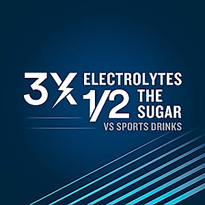 DripDrop Hydration - Electrolyte Powder Packets - Grape, Fruit Punch, Strawberry Lemonade, Cherry - 32 Count