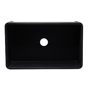 ALFI brand AB3320SB-BM Kitchen Sink, Black Matte