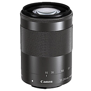 Canon EOS M50 Mark II Mirrorless Digital Camera with EF-M 15-45mm f/3.5-6.3 is STM Lens + 55-200mm f/4.5-6.3 is STM Lens + 64GB Memory Card, Professional Photo Bundle (42pc Bundle)