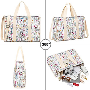 LOIDOU 3Pcs Laptop Tote Bag for Women 15.6 inch Work Tote Bag Computer Bag Large Capacity Teacher Handbag Shoulder Bag