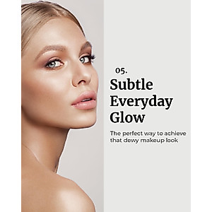 GLINT Glow Pearl Base (30 ml/1.01 fl oz) Moisturizing Foundation Primer with a Radiant Champagne Pink Glow for a Natural, Luminous Complexion | Korean Skincare