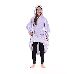 THE COMFY Dream JR | Oversized Light Microfiber Wearable Blanket for Kids, Seen On Shark Tank, One Size Fits All