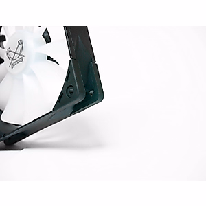 Kaze Flex 120 High Air Flow PC Case Fan, Fluid Dynamic Bearing,120mm x 25mm (ARGB Edition, PWN 4-pin, 1800RPM)