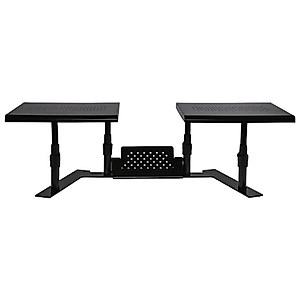 Allsop 31883 Metal Art ErgoTwin Dual Monitor Stand