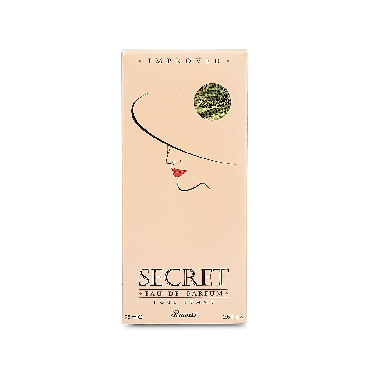 Rasasi Secret Eau De Parfum Spray for Women, 2.5 Ounce
